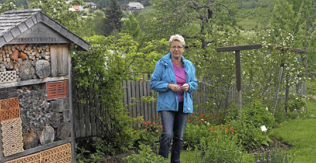 Tag des offenen Bauerngartens in Unteribach: Mit Marlene und Christina ...