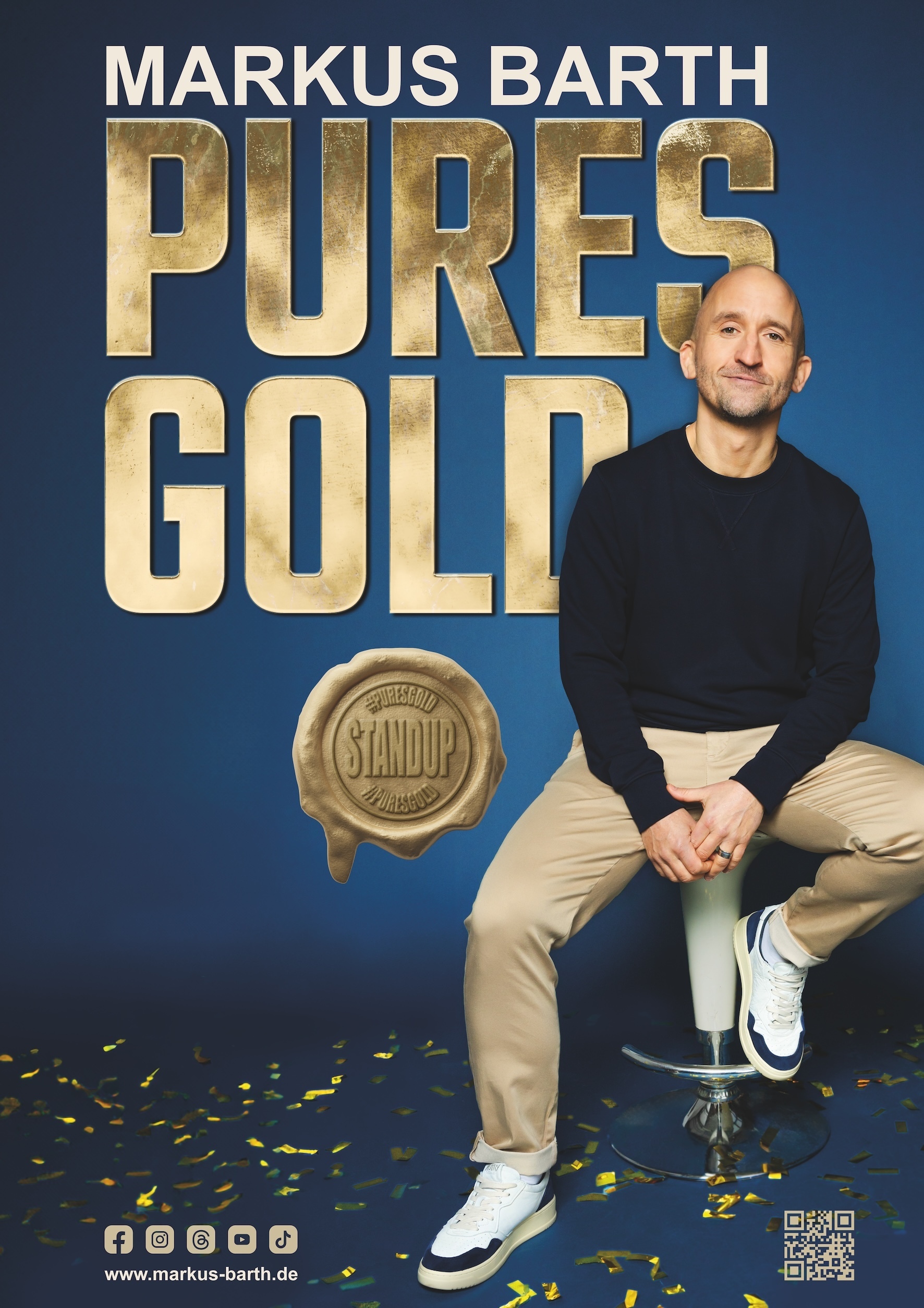 Markus Barth - Pures Gold - Frankfurt - Die KÄS - 30.01.2026: Tickets kaufen - Badische Zeitung ...
