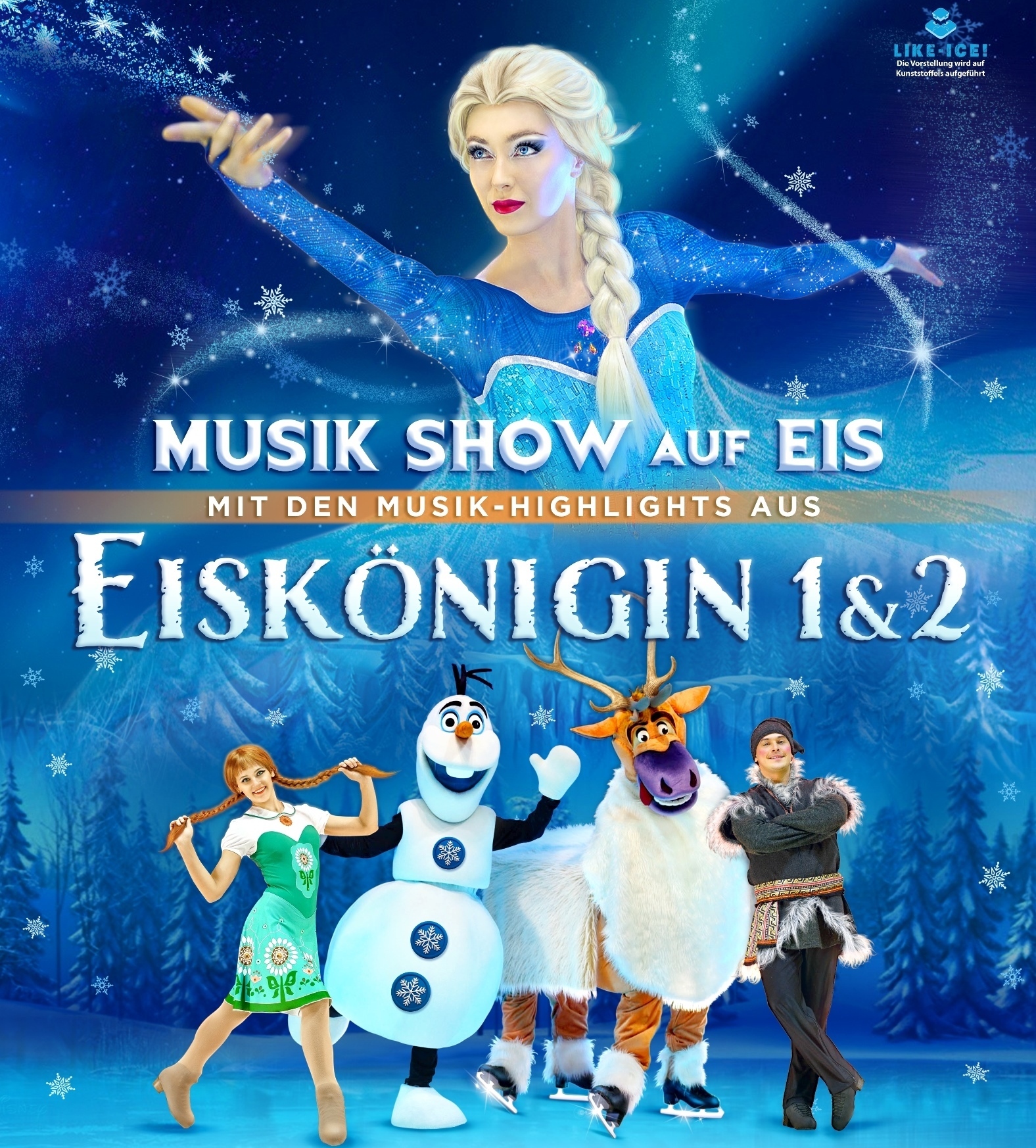 Eiskönigin 1 & 2 - Die Musik-Show auf Eis - Alle Songs Live ...