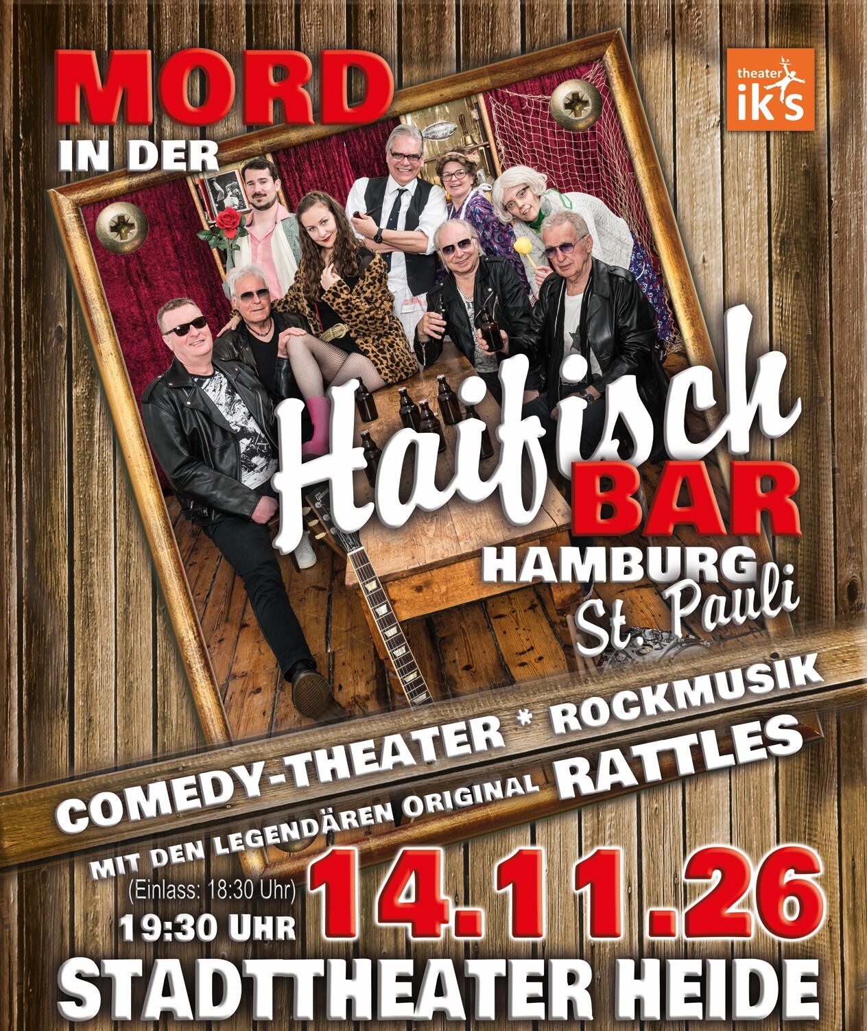 Mord in der Haifischbar St Pauli - Theater in 2 Teilen, Musik von The ...