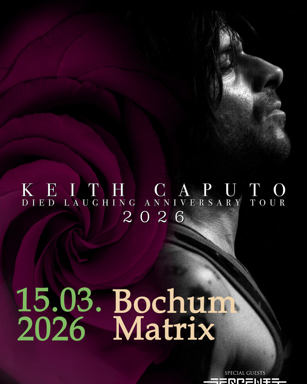 Keith Caputo - Died Laughing Anniversary Tour 2026 - Died Laughing ...