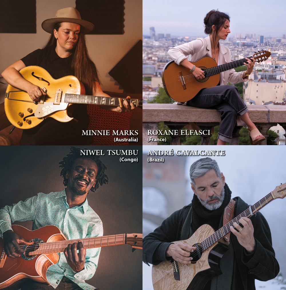 Nacht der Gitarren | Minnie Marks, Roxane Elfasci, Niwel Tsumbu, Andre ...