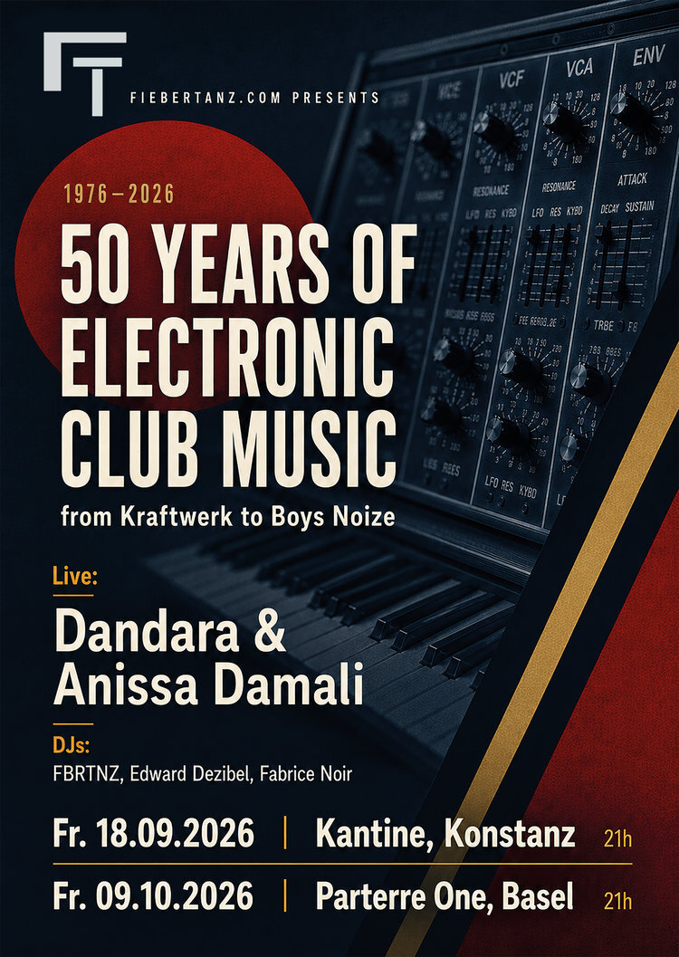 50 Years of Electronic Club Music - Basel - Parterre One - 09.10.2026 ...
